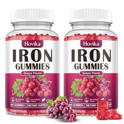 vegan iron gummies for energy