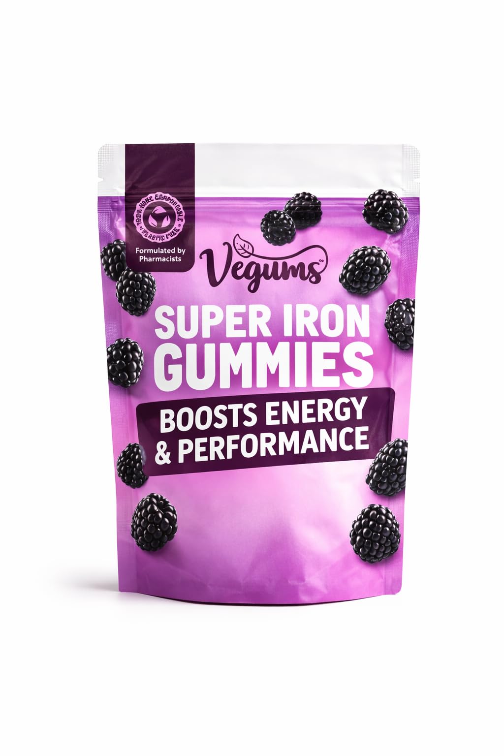 vegan iron gummies for energy