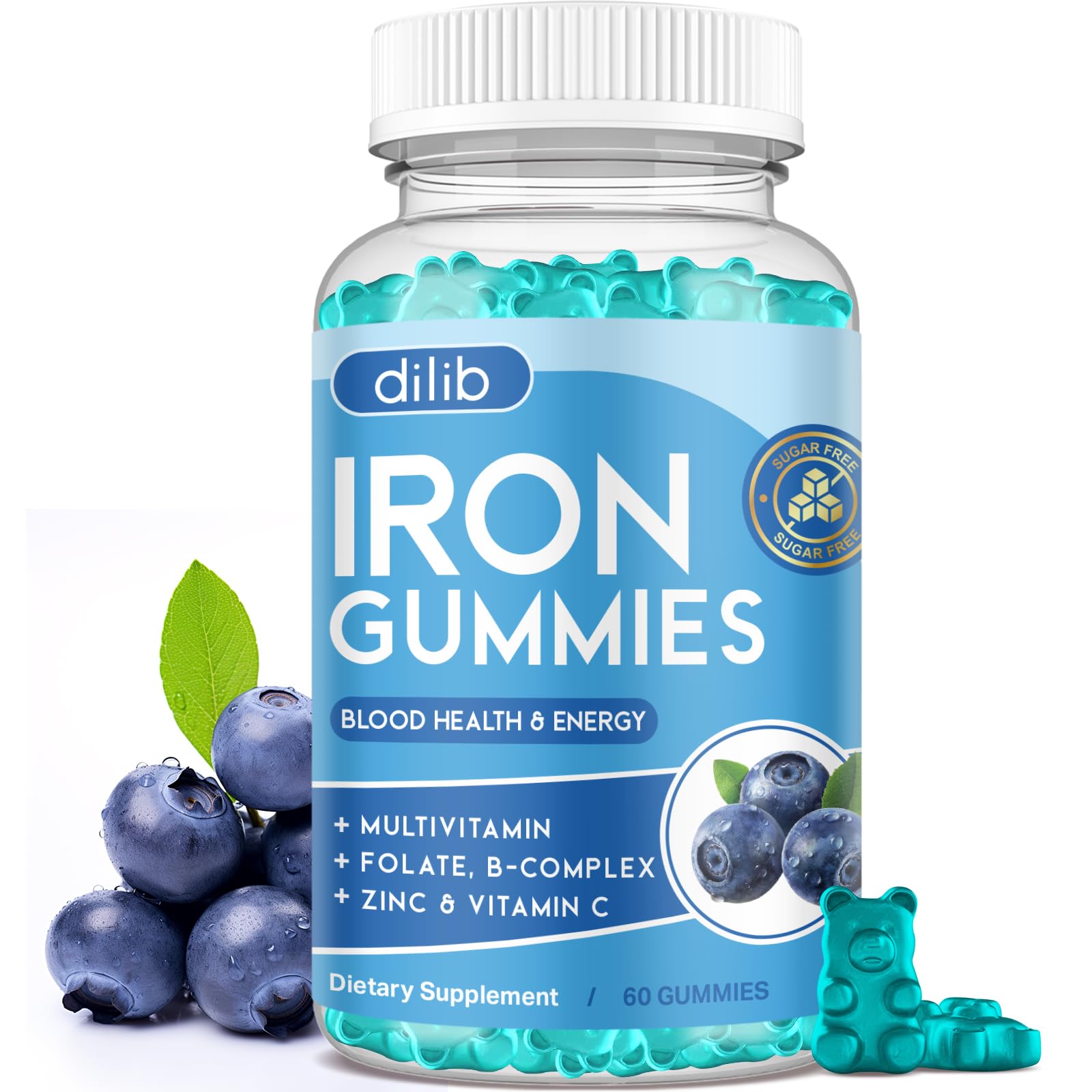 vegan iron gummies for energy