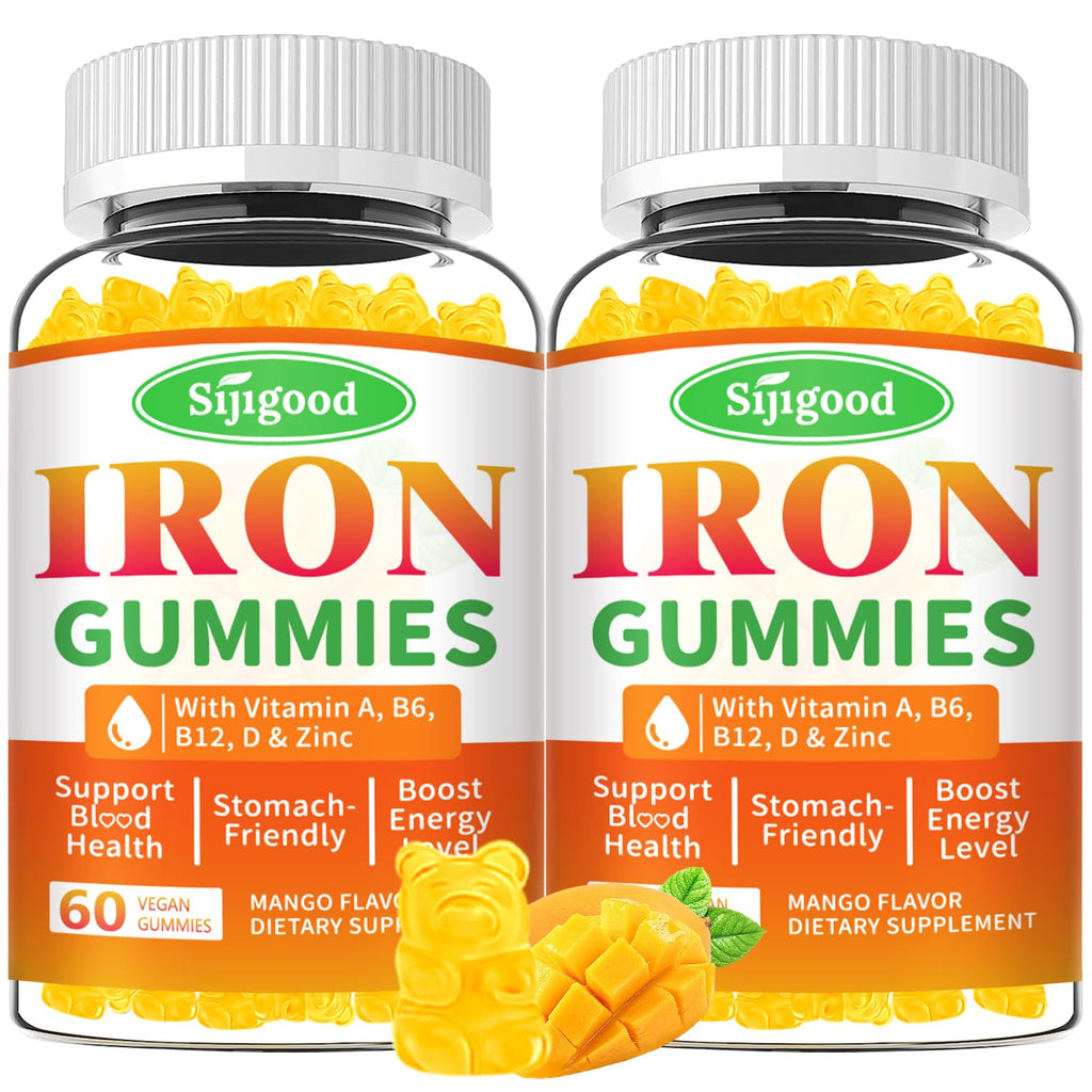 vegan iron gummies for energy