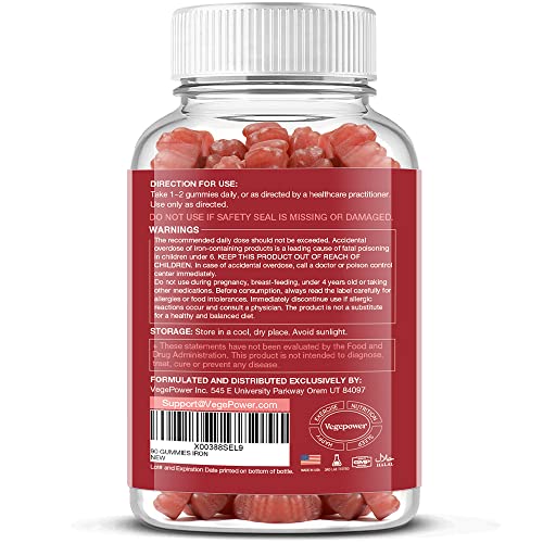 vegan iron gummies for kids