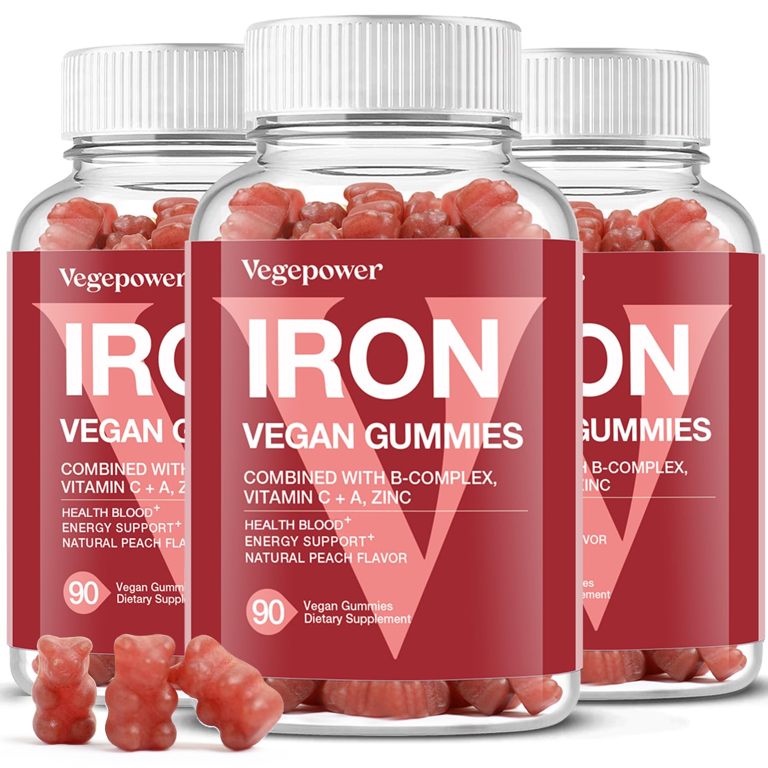 vegan iron gummies for women
