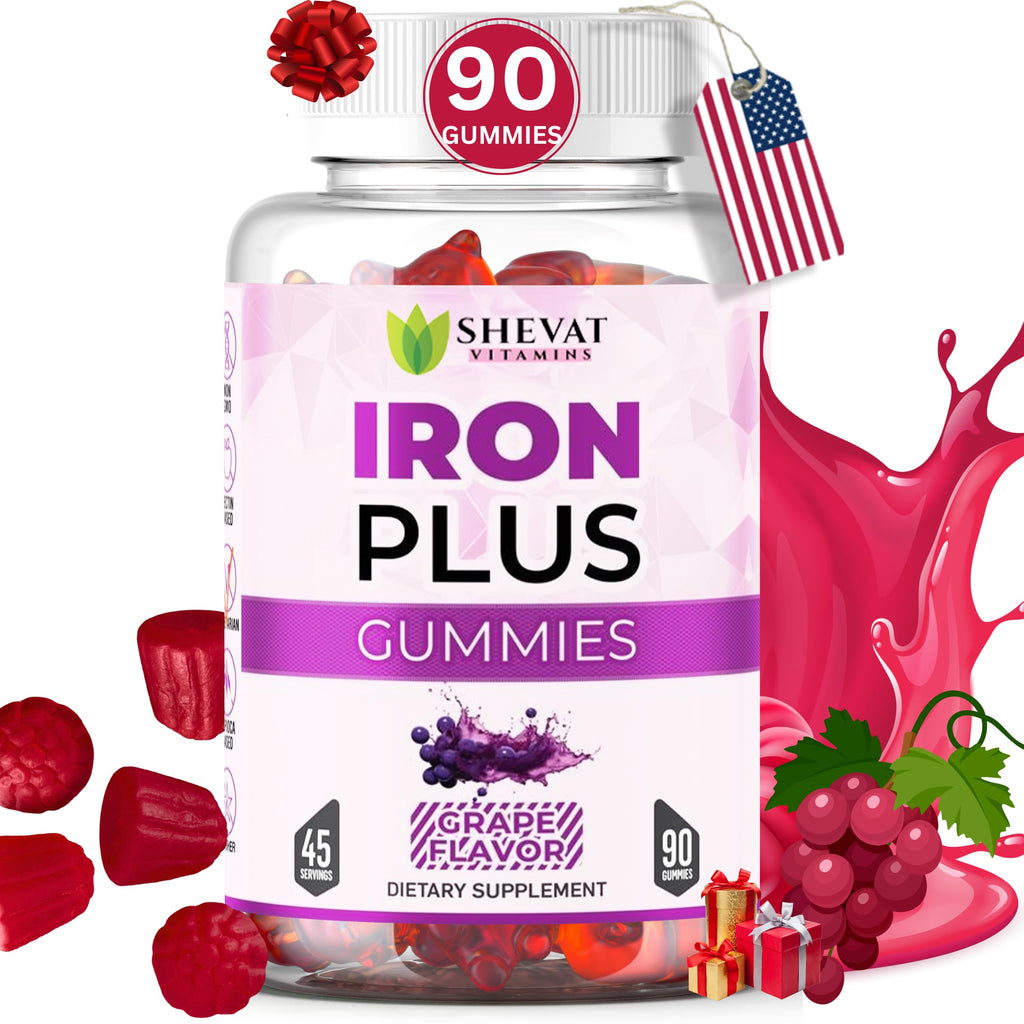 vegan iron gummies for women