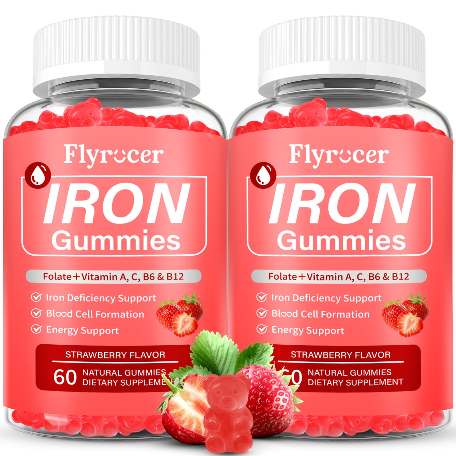 vegan iron gummies for women
