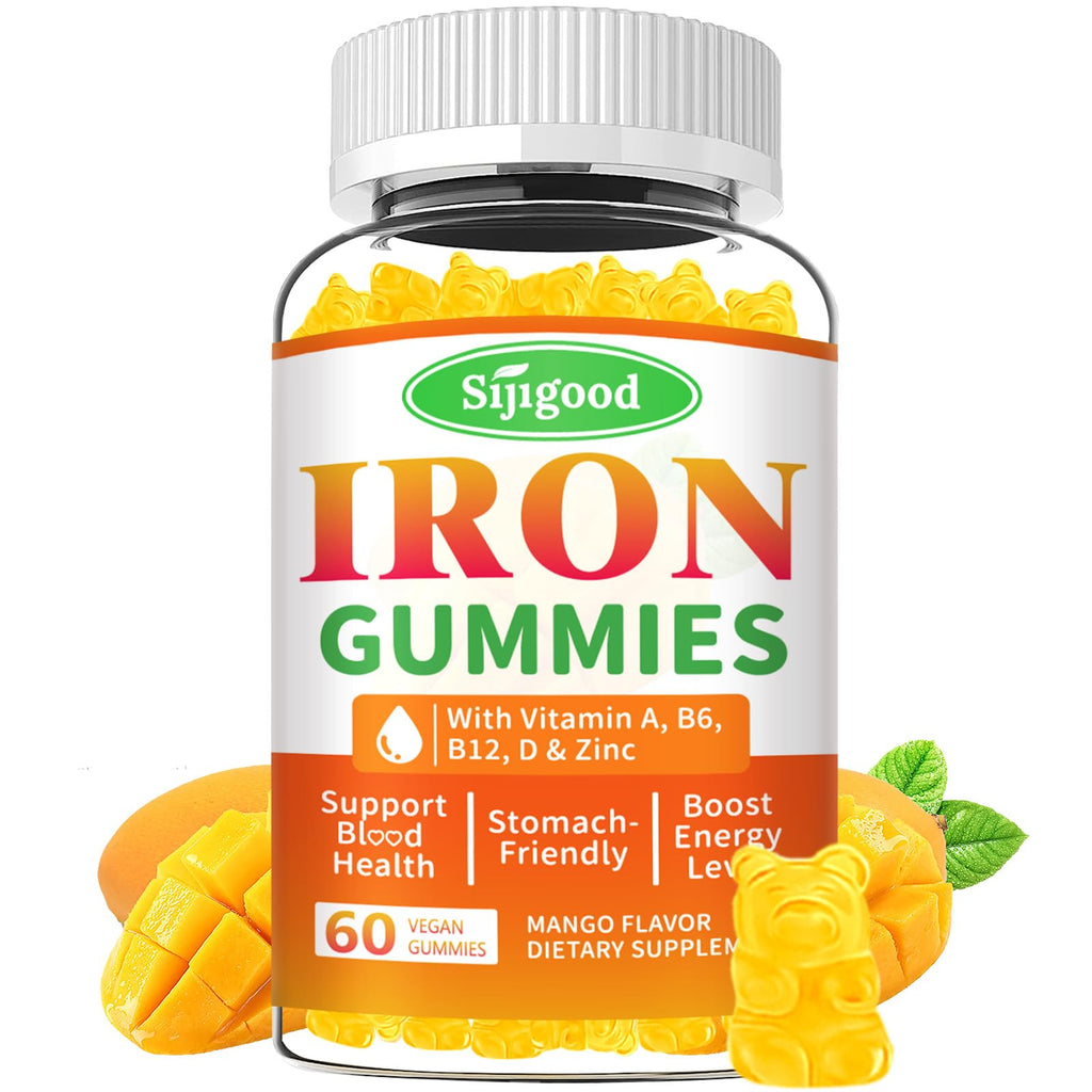 vegan iron gummies for women