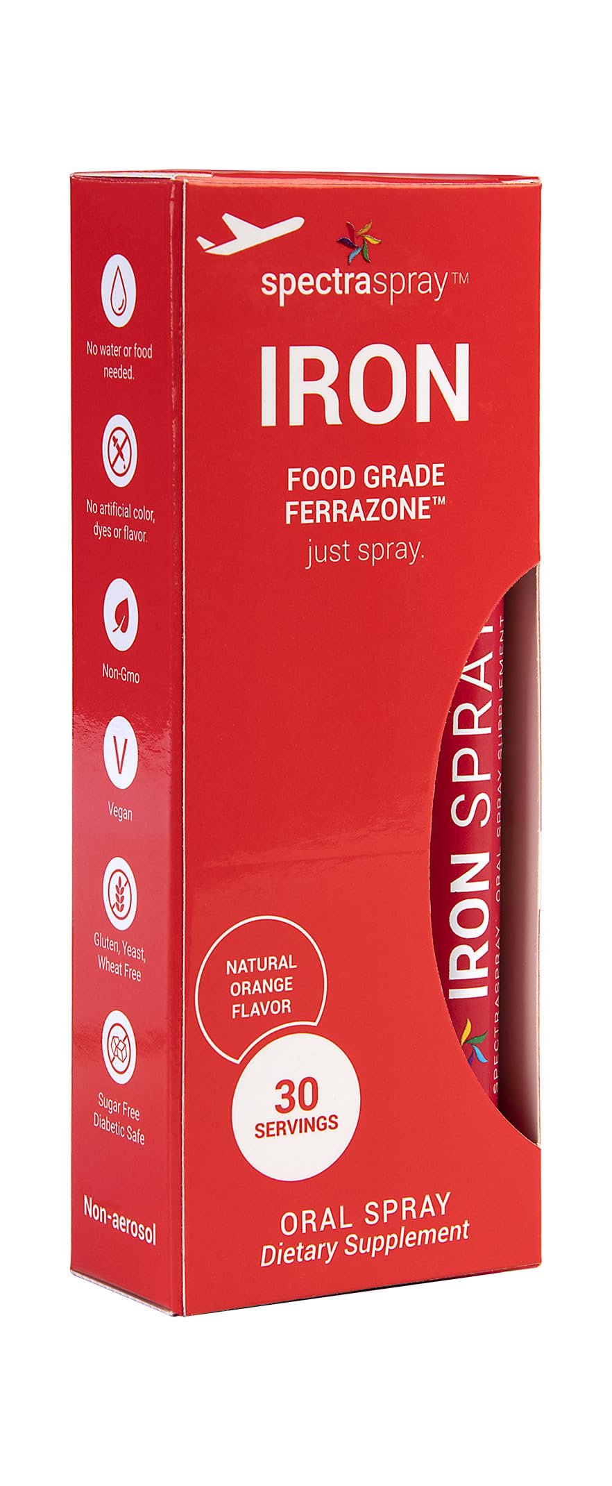 vegan iron oral spray supplement