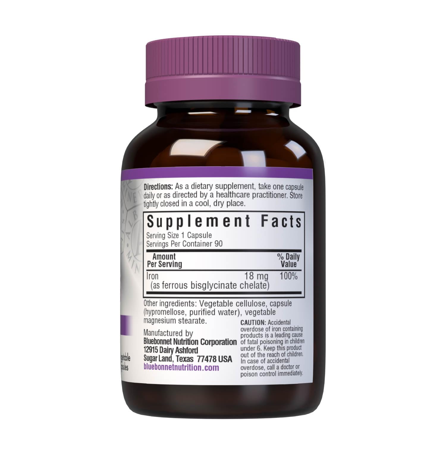Vegan iron source for daily nutrition