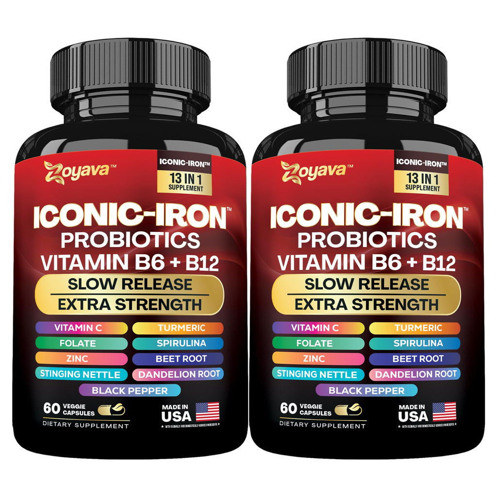 vegan iron supplement capsules