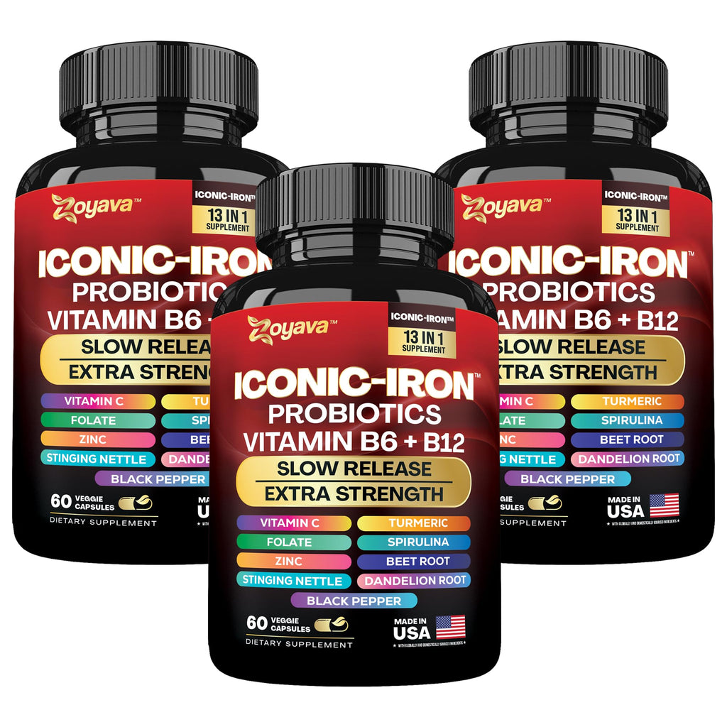 vegan iron supplement capsules