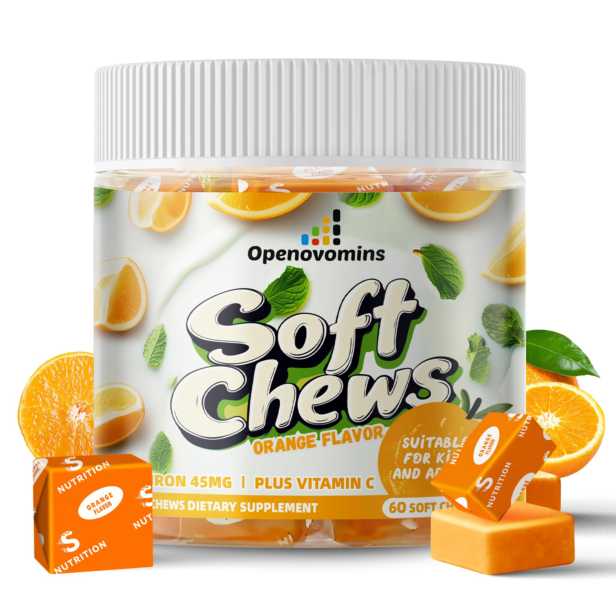 vegan iron supplement chews for energy