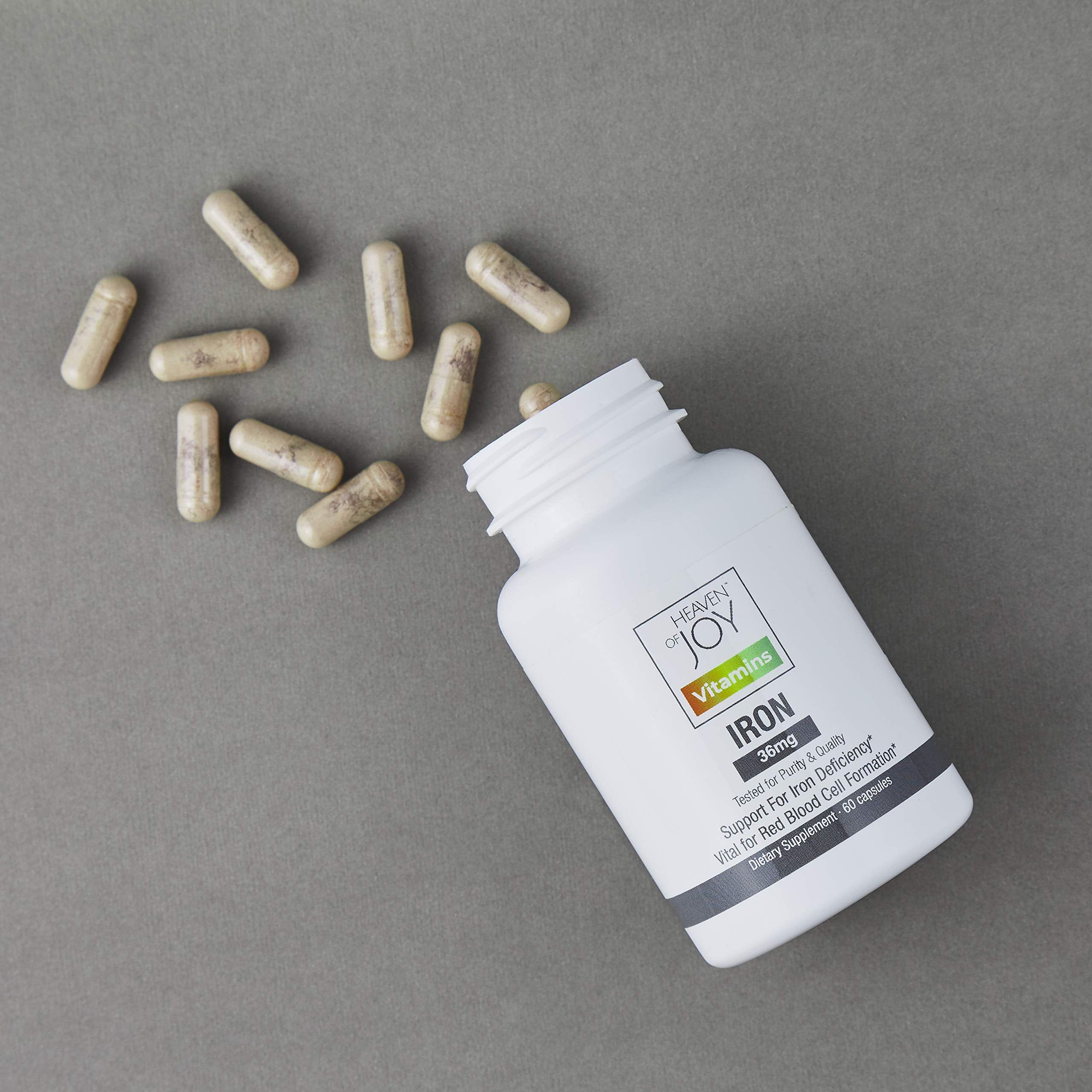 Vegan iron supplement for daily wellness