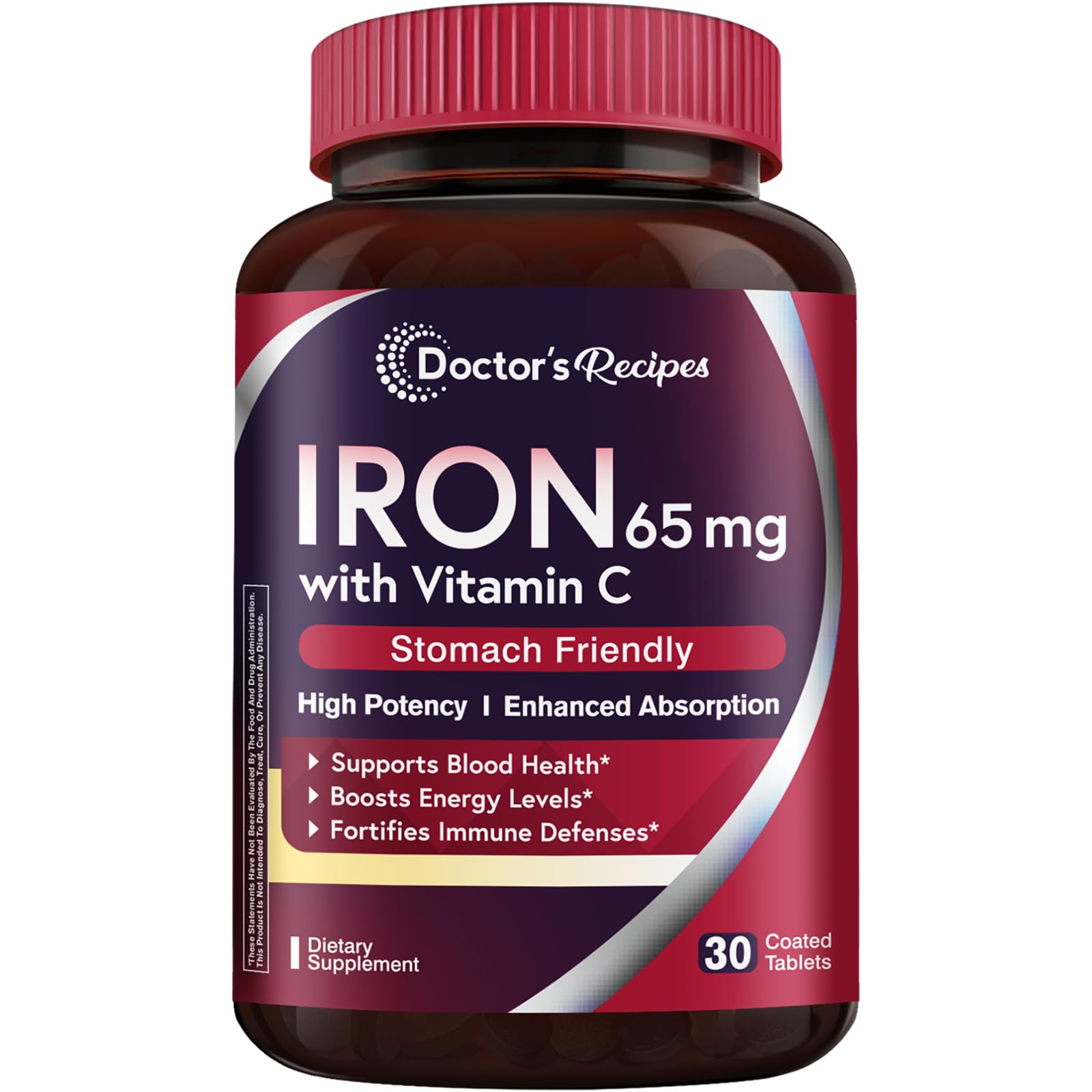 vegan iron supplement for energy