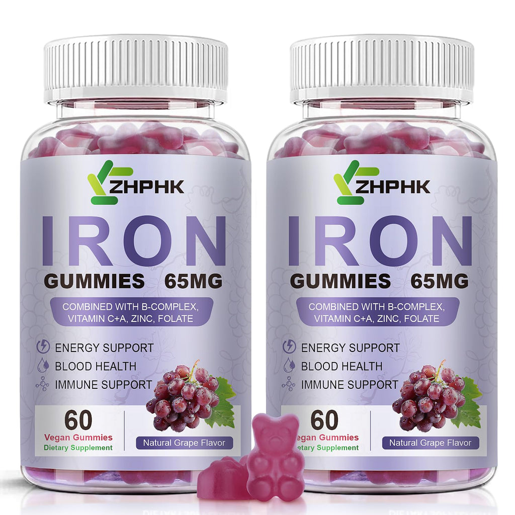 Vegan iron supplement for energy