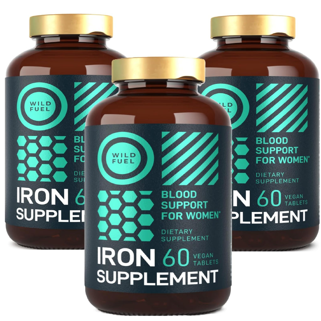 Vegan iron supplement for energy