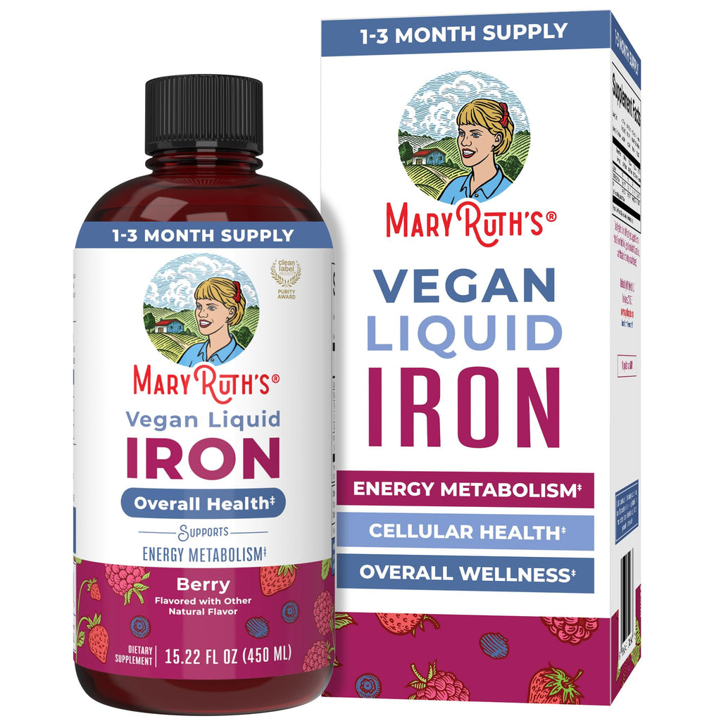 vegan iron supplement for women and men