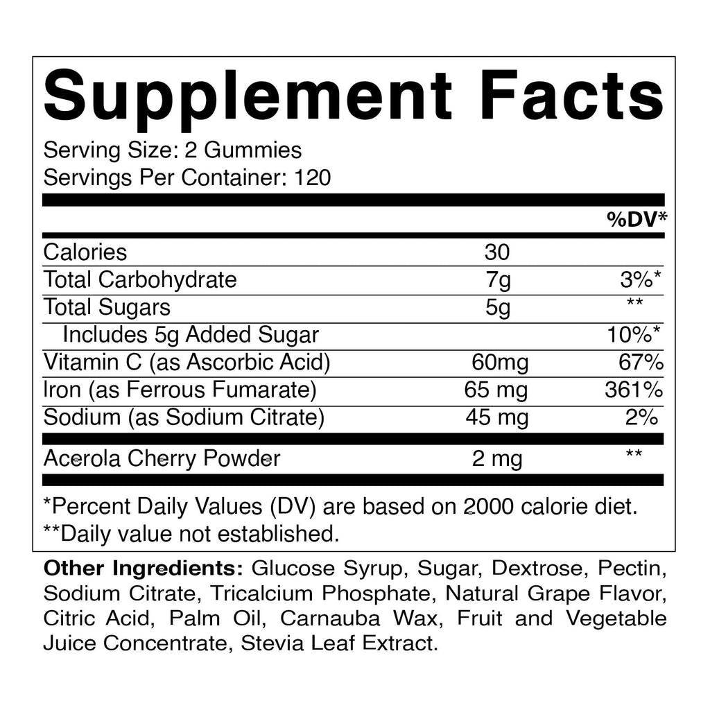 vegan iron supplement for women