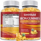 vegan iron supplement gummies pineapple