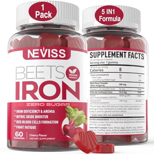 vegan iron supplement gummies