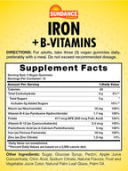 vegan iron supplement with B-vitamins