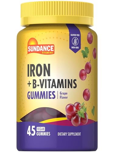 Vegan iron supplement with B-vitamins
