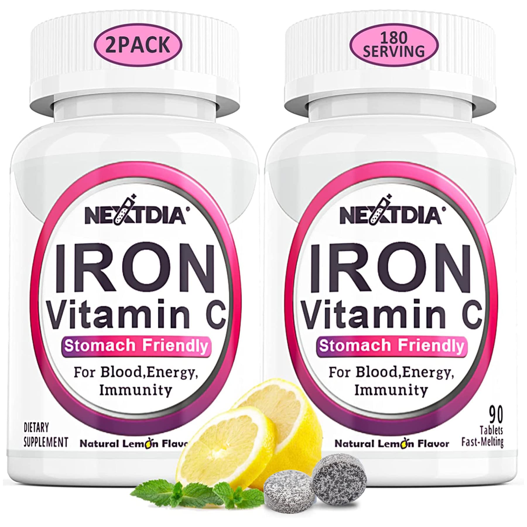 vegan iron tablets for energy