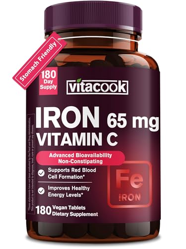 vegan iron tablets for immune support