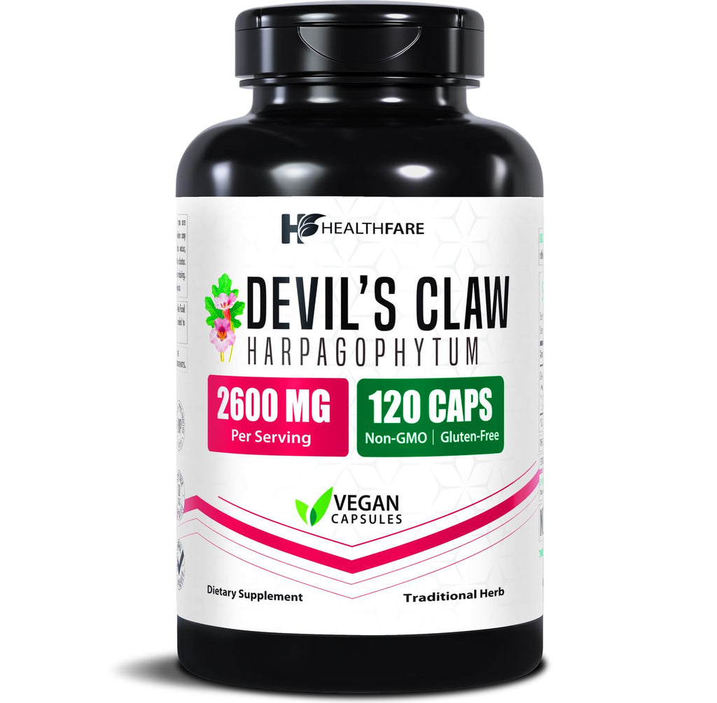 Vegan joint support supplement with Devils Claw