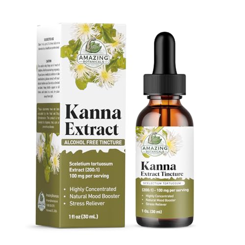 Vegan Kanna tincture for mood support