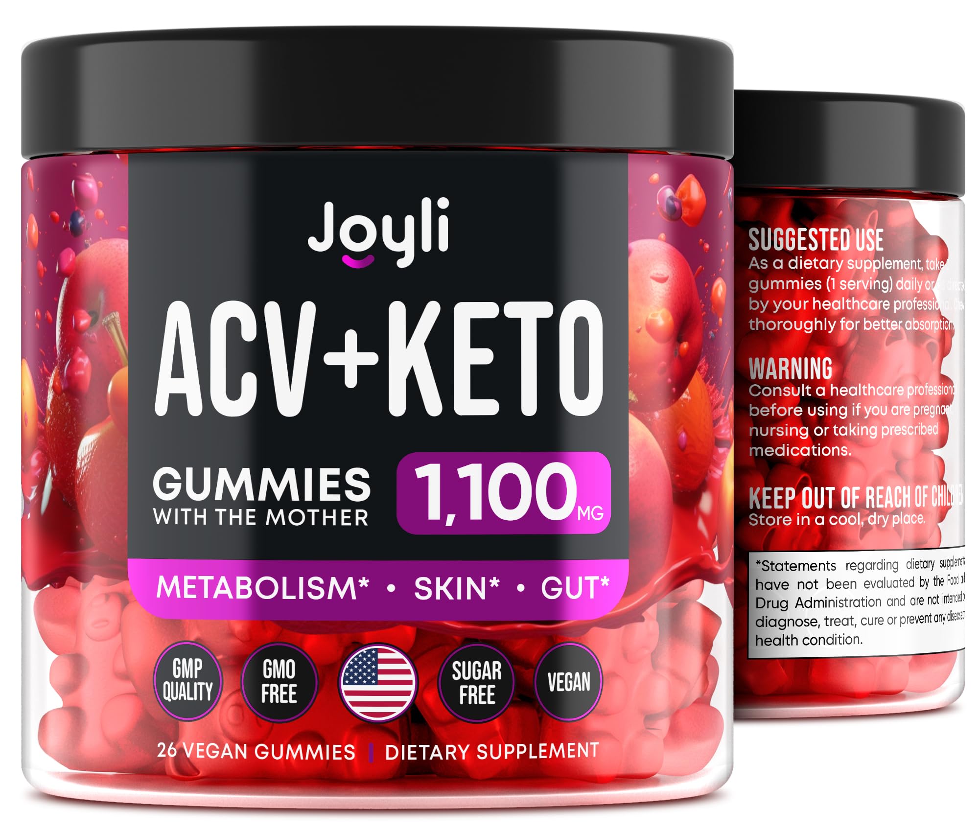 Vegan keto ACV gummies benefits