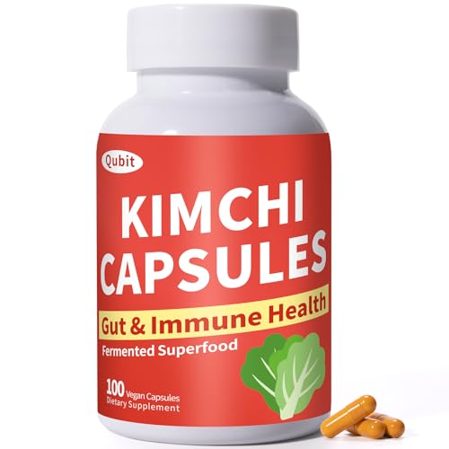 vegan kimchi capsules for digestion