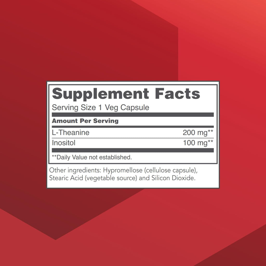 vegan l-theanine capsules for relaxation