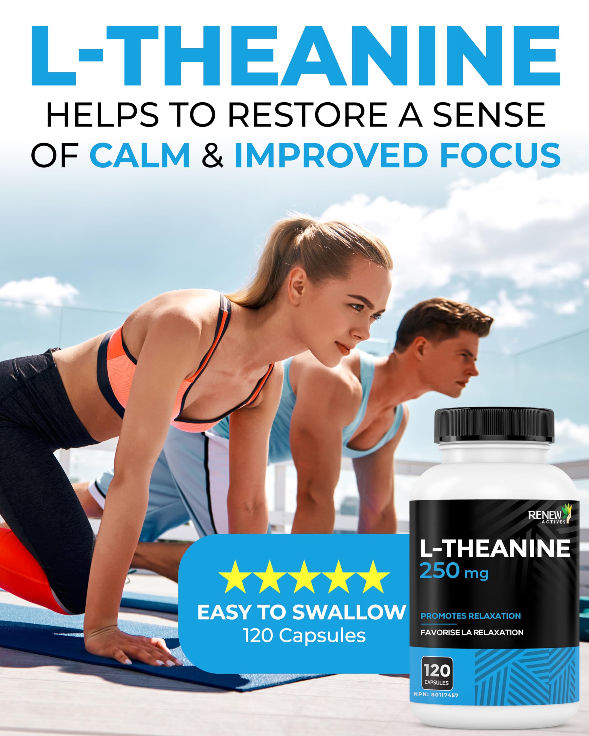 Vegan L-Theanine for mental clarity