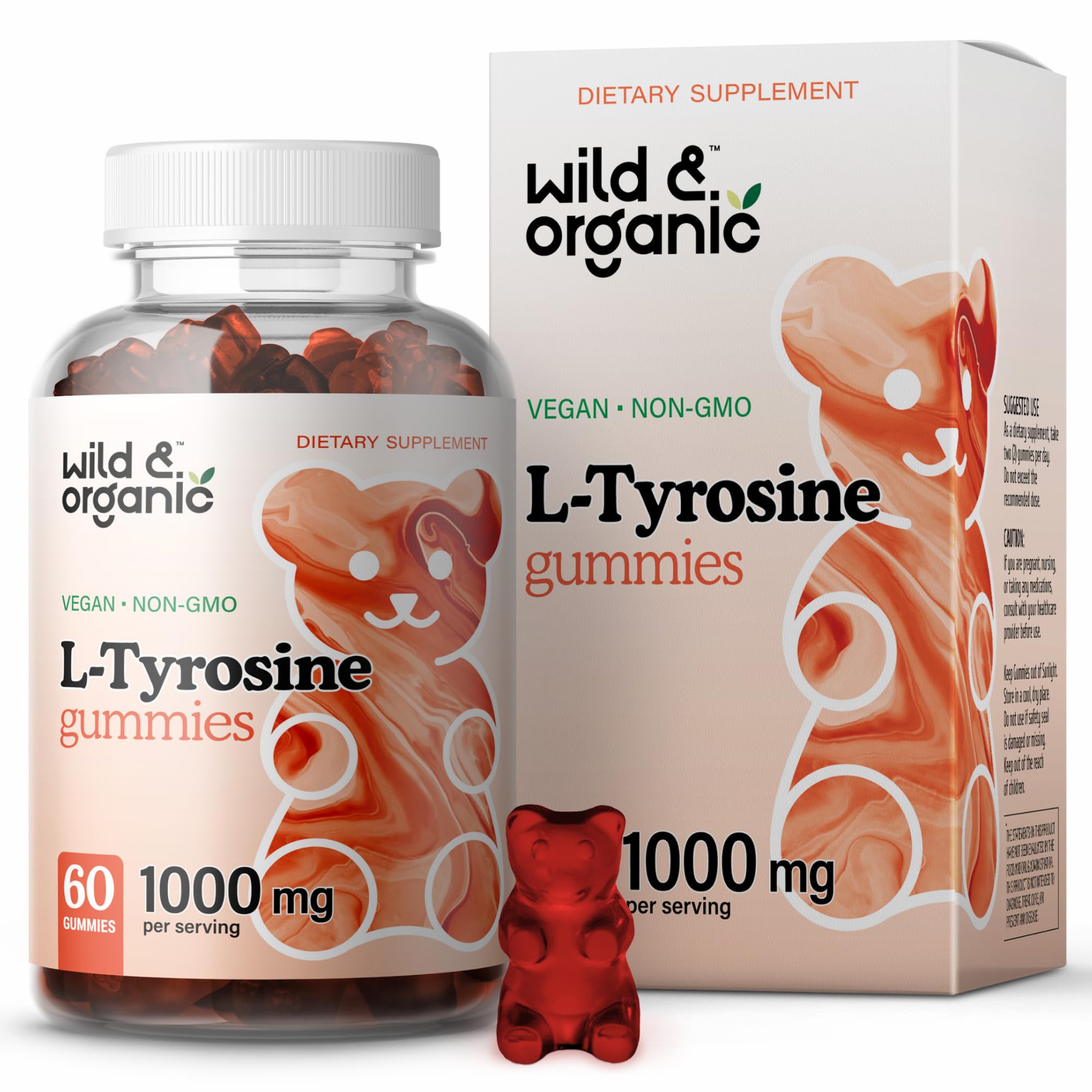 vegan L-Tyrosine gummies for focus