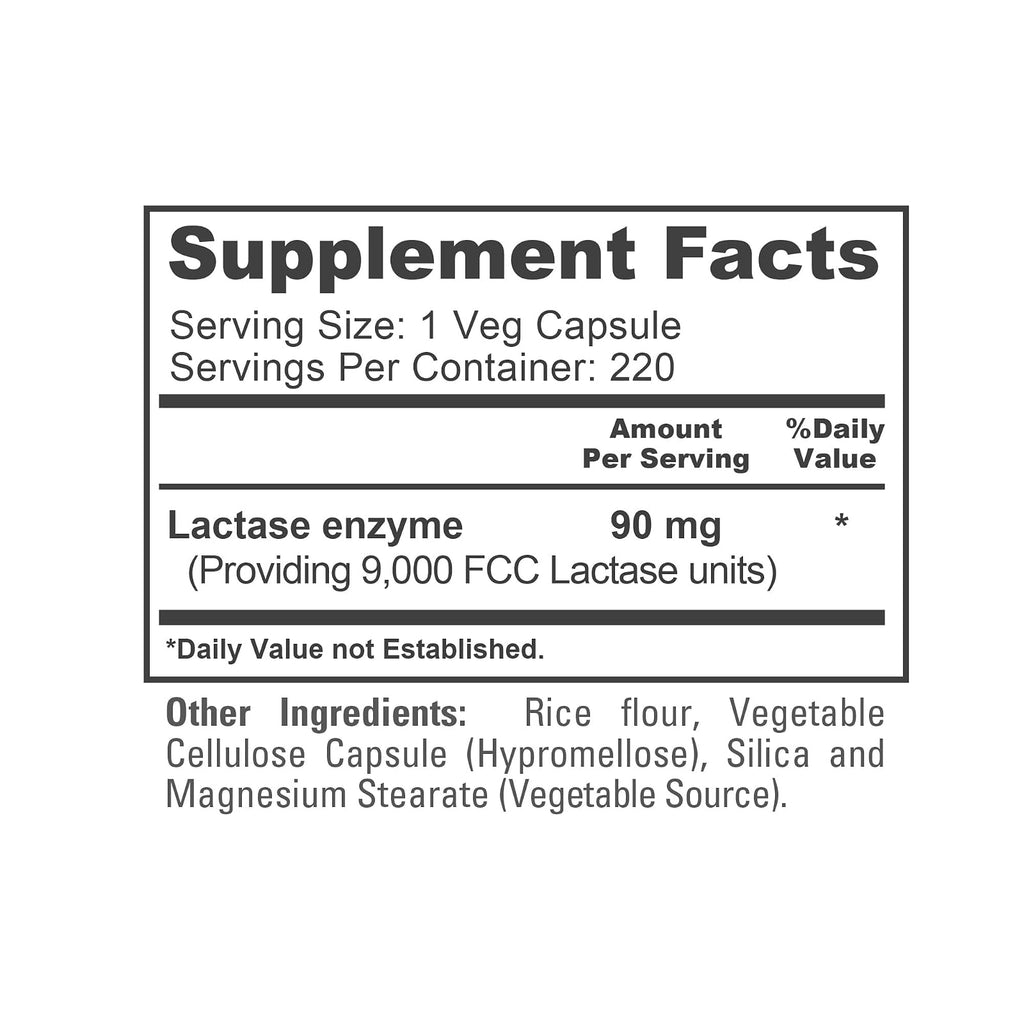 vegan lactase enzyme for gut health