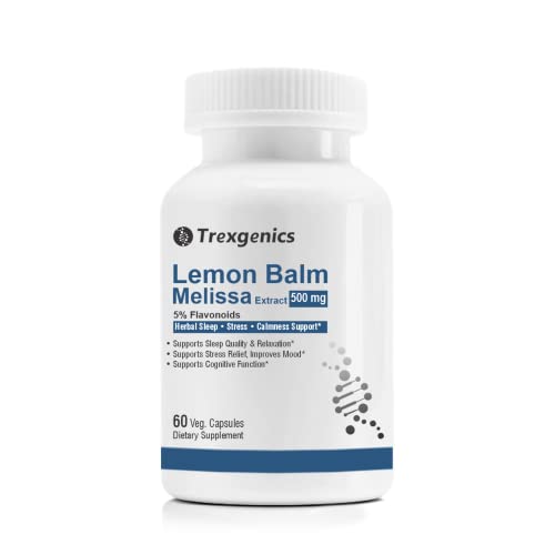 vegan lemon balm supplements for relaxation