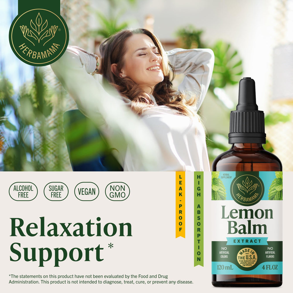 vegan lemon balm tincture benefits