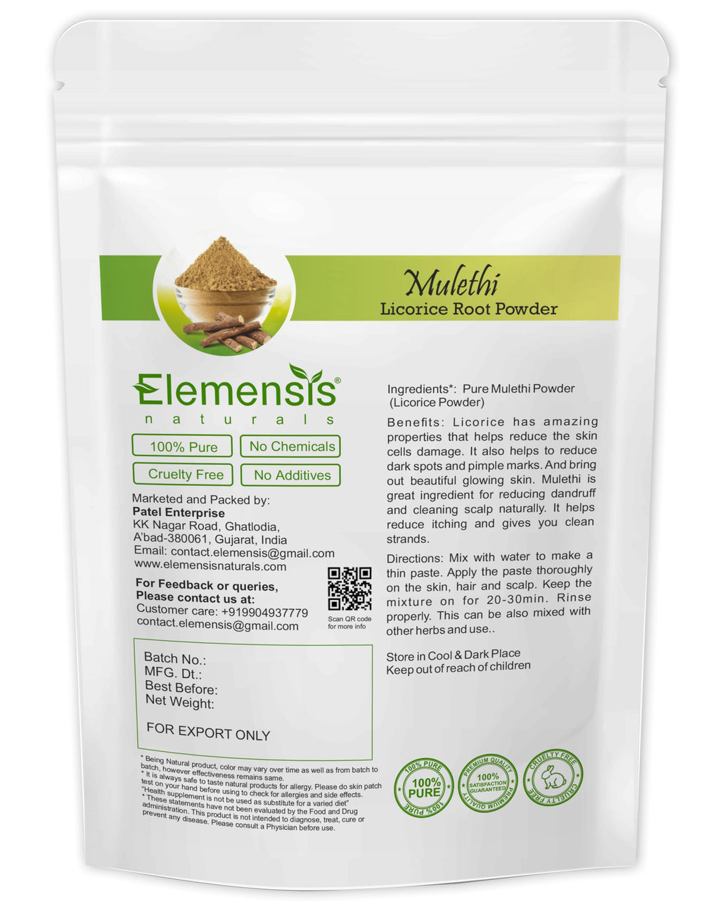 vegan licorice root powder benefits