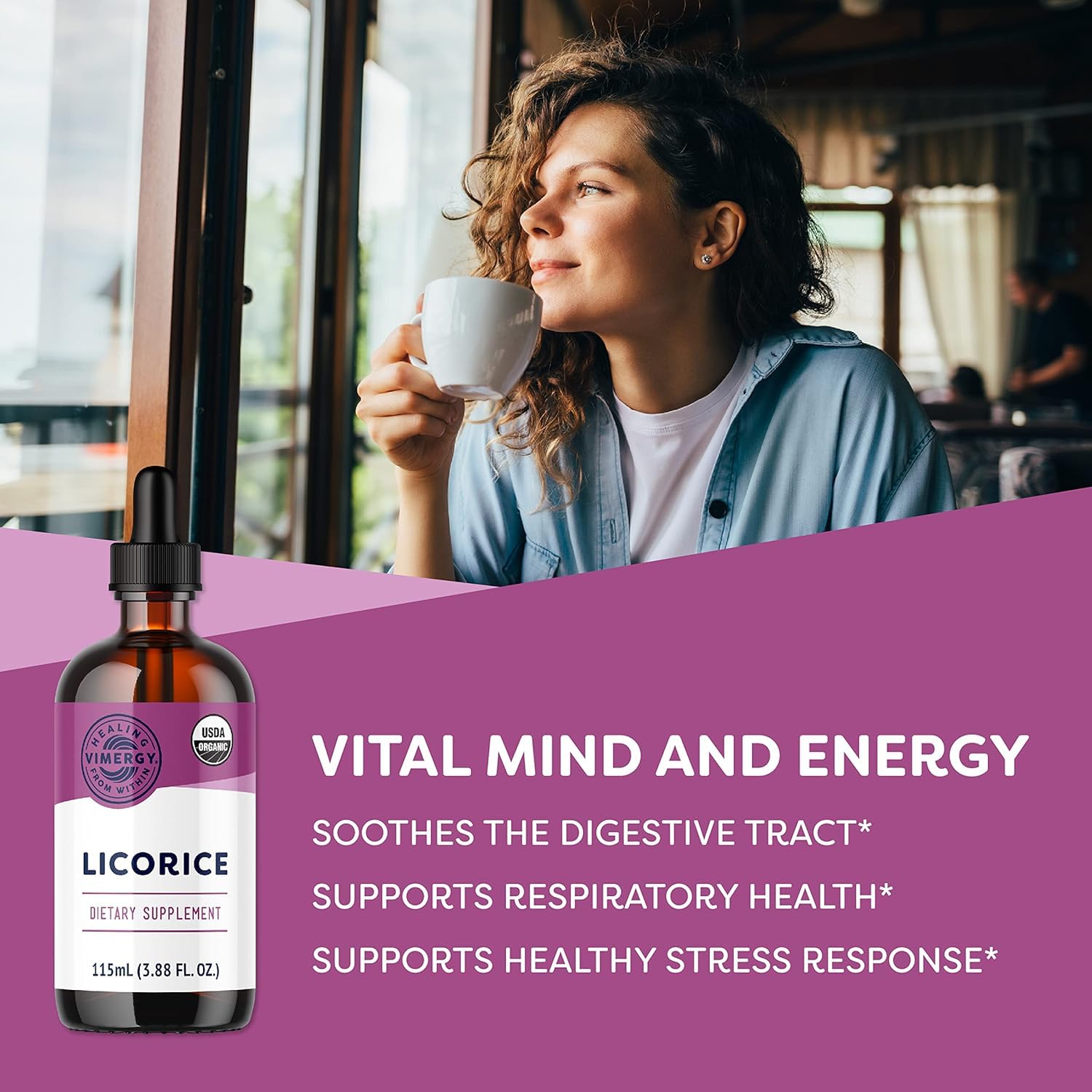 Vegan licorice root supplement 200mg