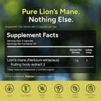 vegan lion's mane capsules for energy