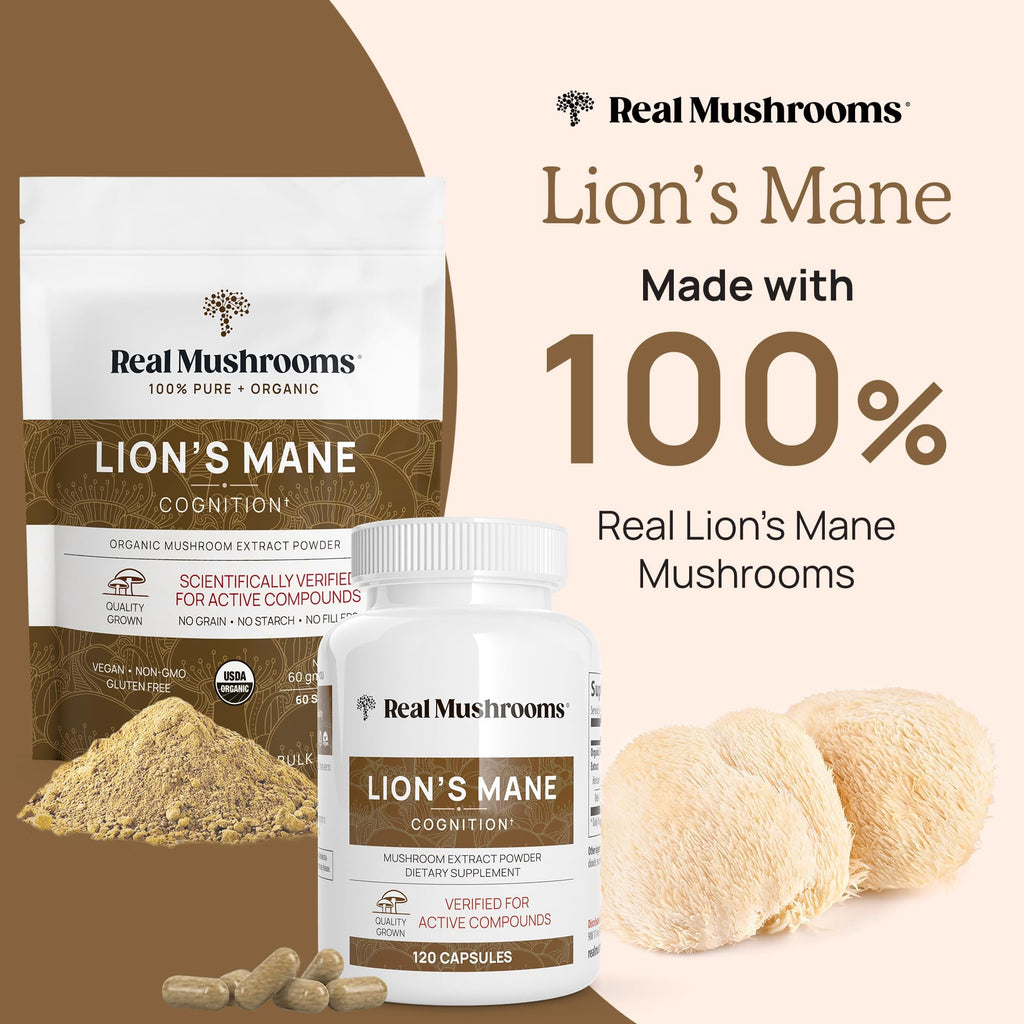 Vegan Lion's Mane extract benefits