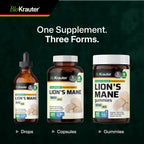 vegan lion's mane health tonic