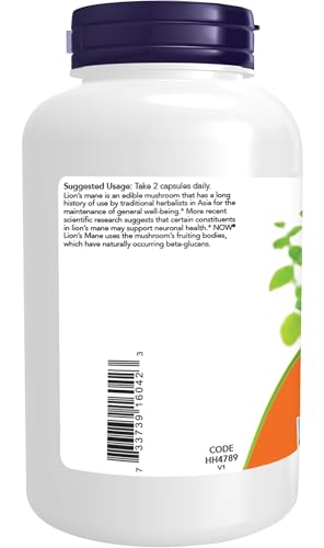 vegan Lion's Mane mushroom capsules
