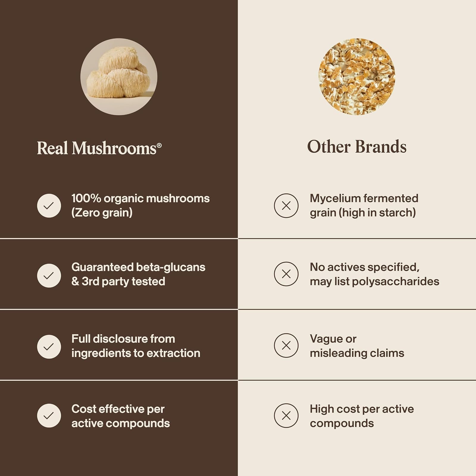 vegan lion's mane mushroom capsules