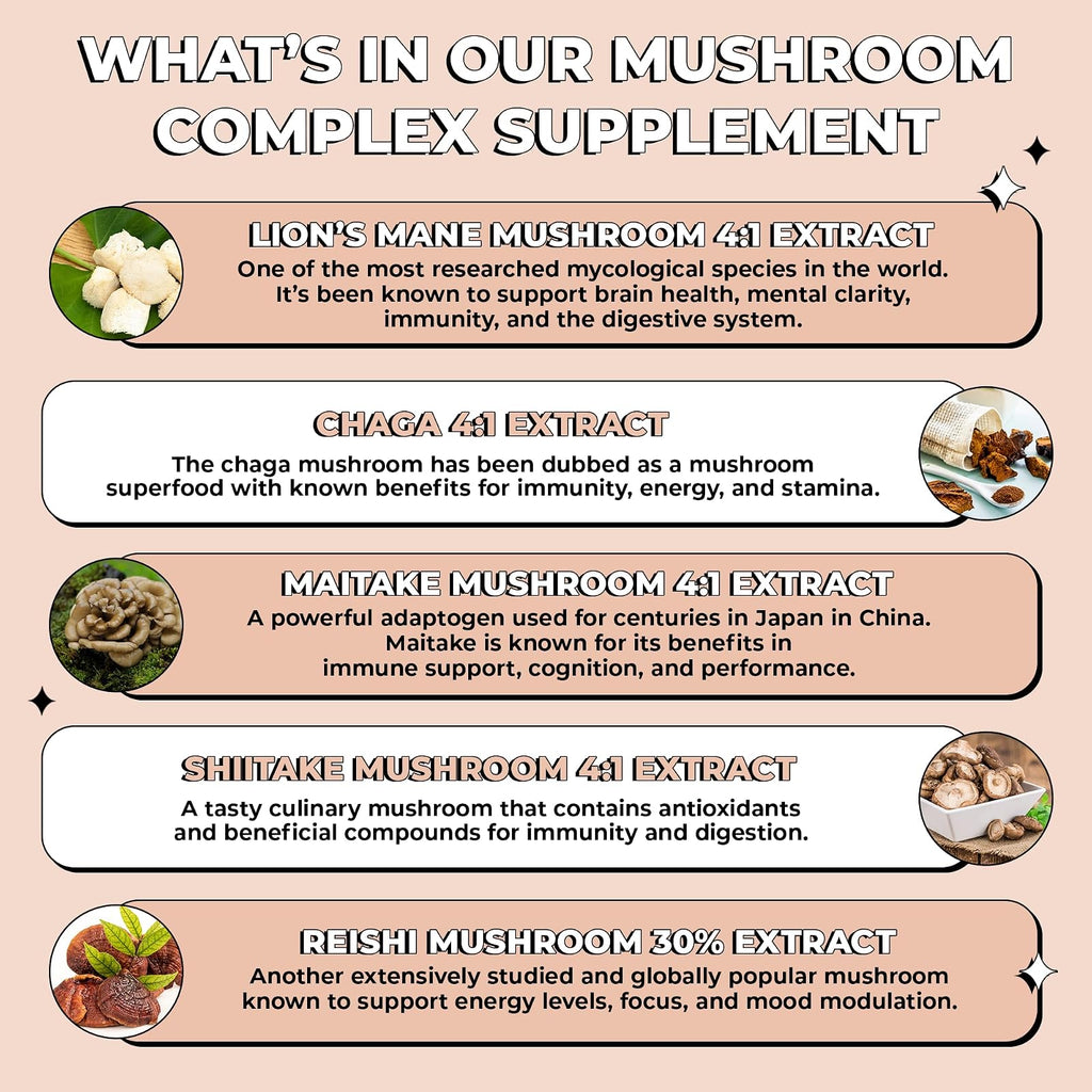 vegan lion's mane mushroom capsules