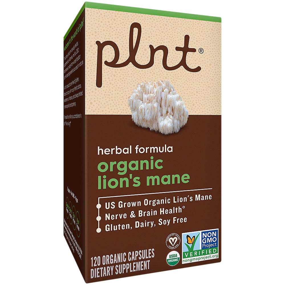 vegan Lion's Mane mushroom capsules