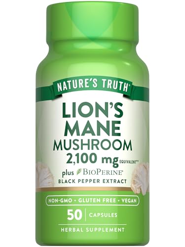 Vegan Lion's Mane mushroom health benefits