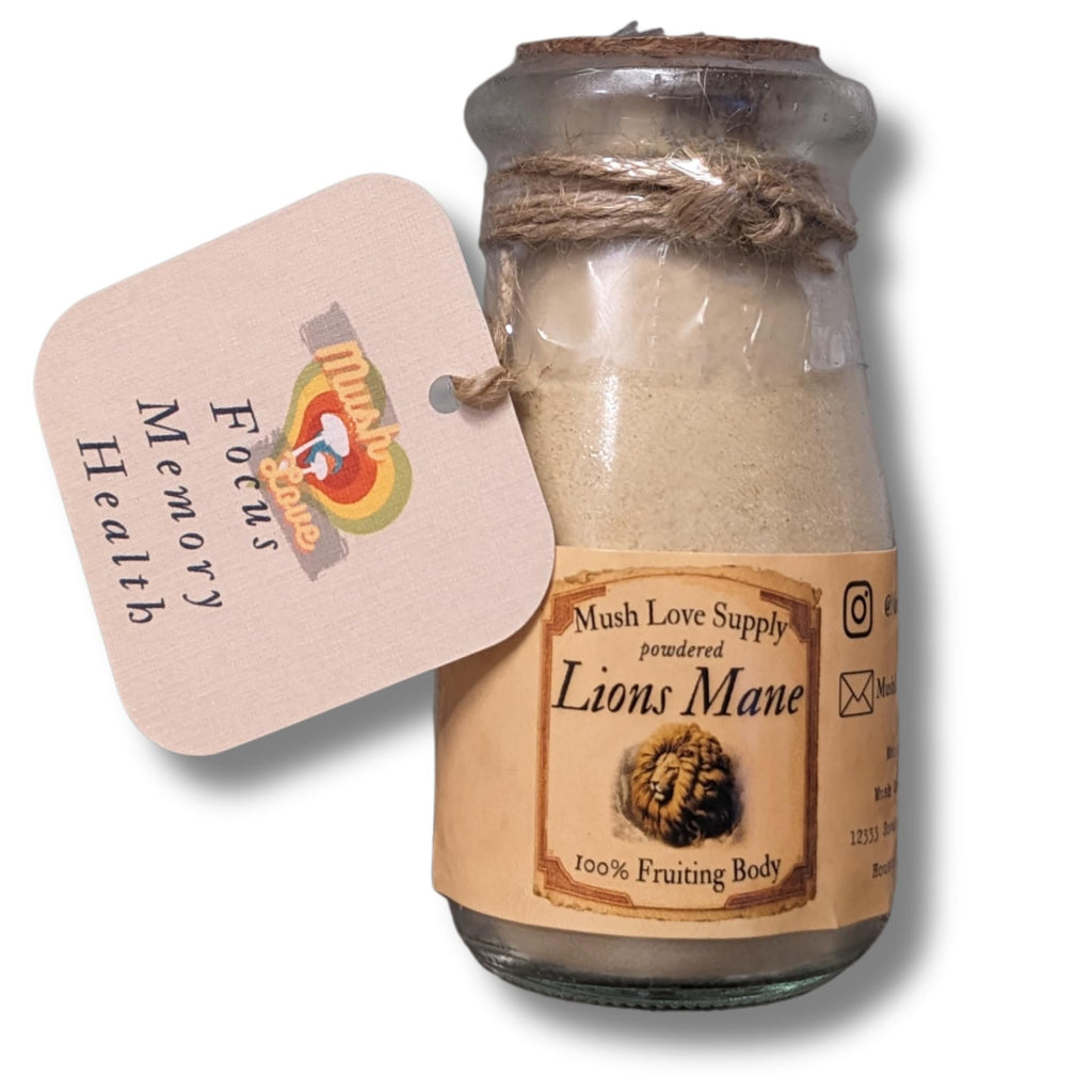 Vegan Lion's Mane mushroom powder