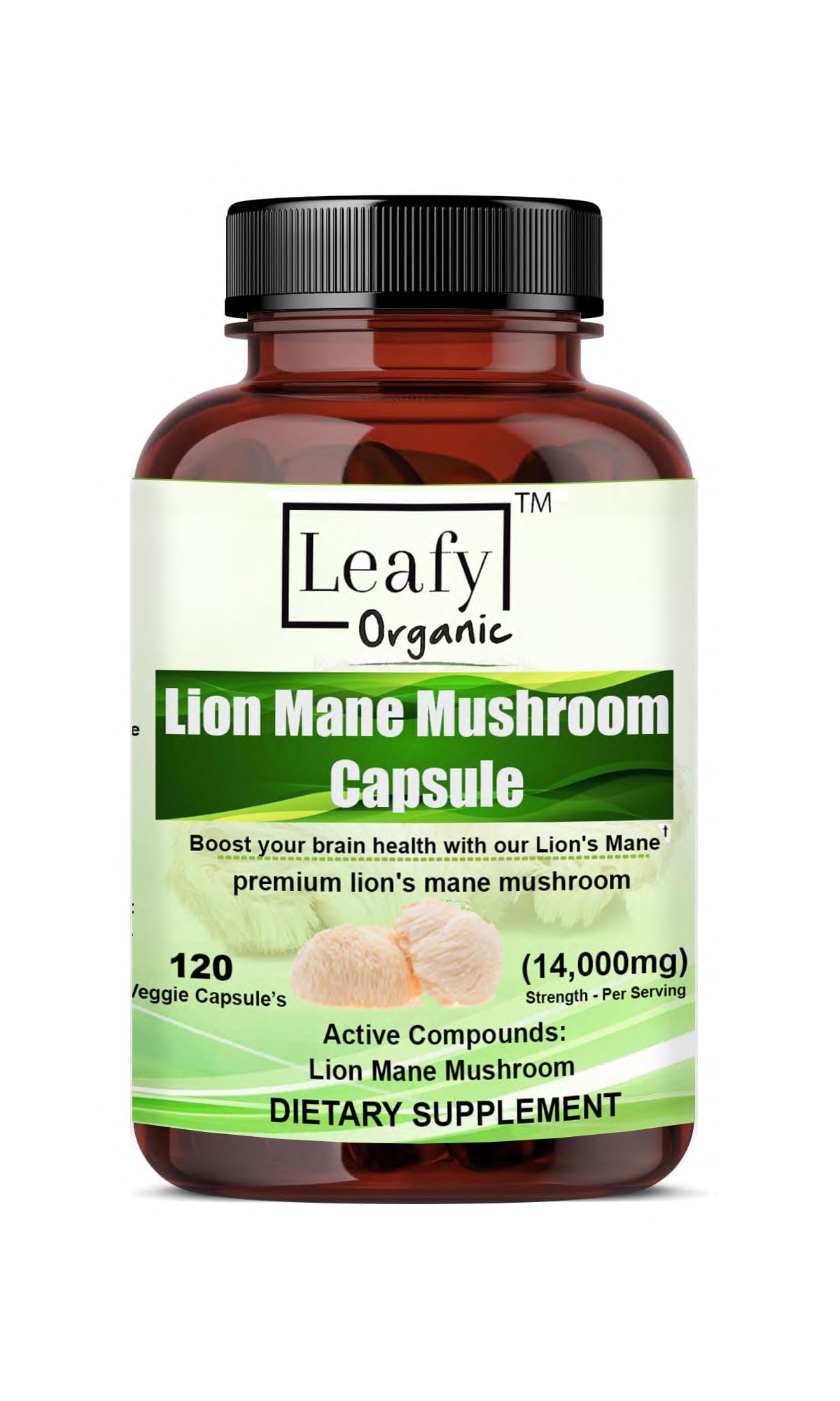 vegan lion's mane mushroom supplement