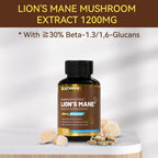 vegan lion's mane mushroom supplement