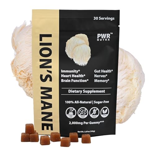 Vegan Lion's Mane mushrooms for immunity boost